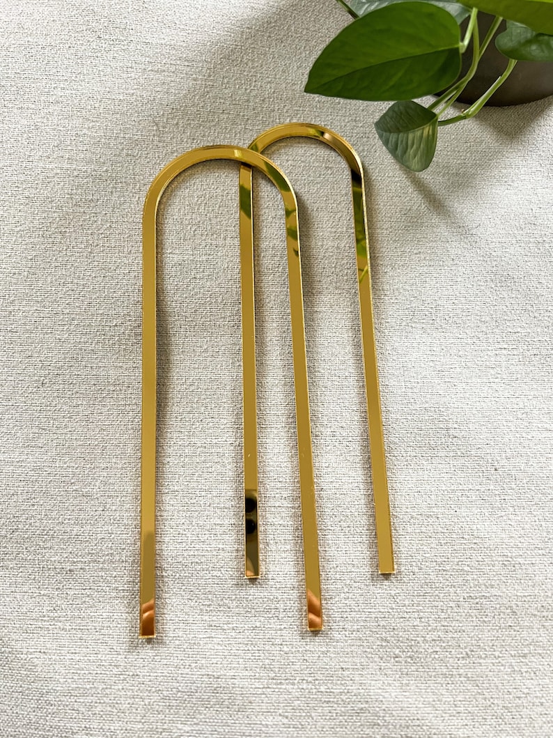 Arch Acrylic Plant Trellis Supports set of 2 / Rainbow Plant - Etsy