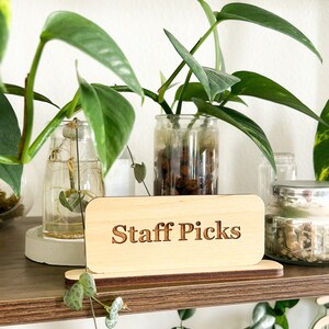 Custom Wooden Small Tabletop Signs (set of 5) | Market Pop-up Signs - Etsy