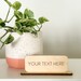 Custom Wooden Small Tabletop Signs (set of 5) | Market Pop-up Signs - Etsy