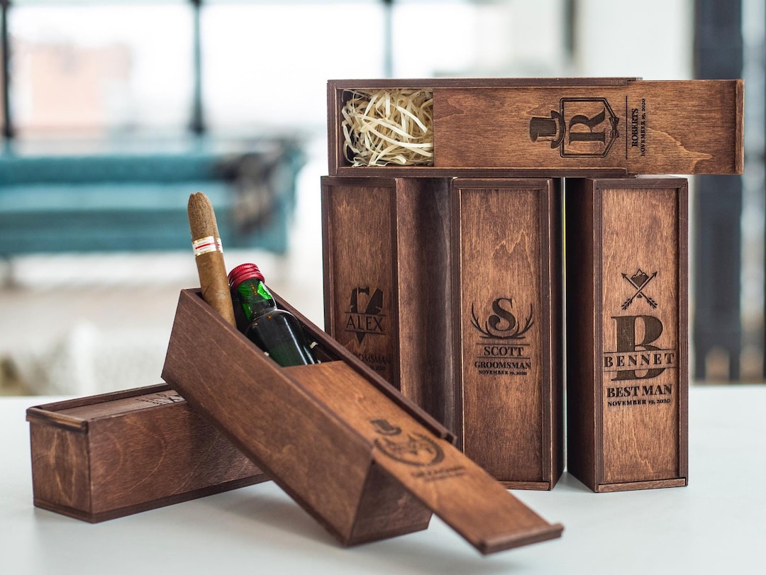 Groomsmen Proposal Box, Will You Be My Groomsman, Best Man Proposal ...