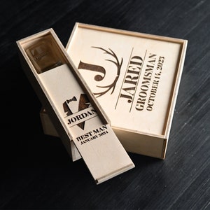 Groomsmen Proposal Box - Will You Be My Groomsman, Best Man Proposal ...