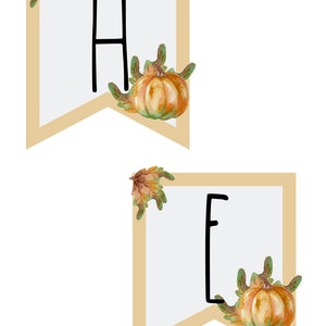 Hello Fall Banner Printable - Etsy