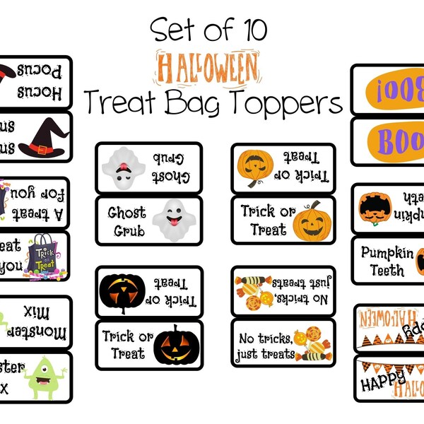 Halloween Treat Bag - Etsy