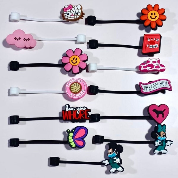 Stanley Straw Toppers Preppy - Etsy