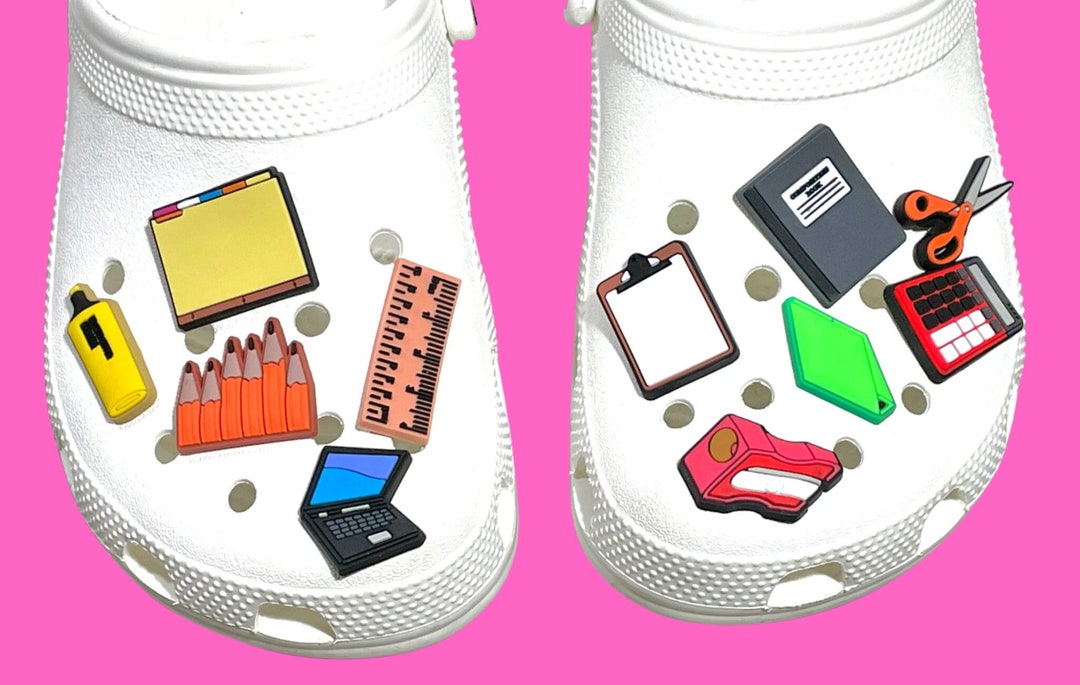 School Croc Charms Teacher Croc Charms Supplies Croc Charms Art ...