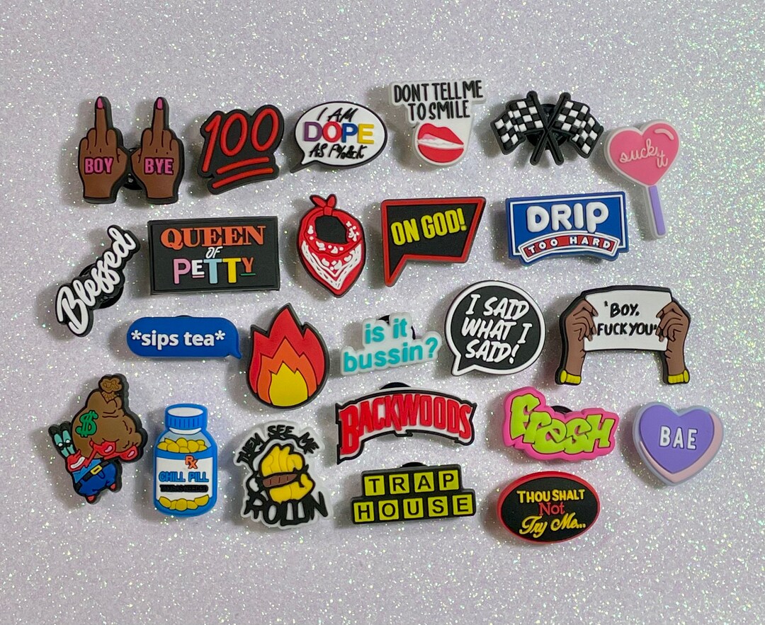 Emoji Croc Charms I Hood Croc Charms I Trending Croc Charms I Charms ...