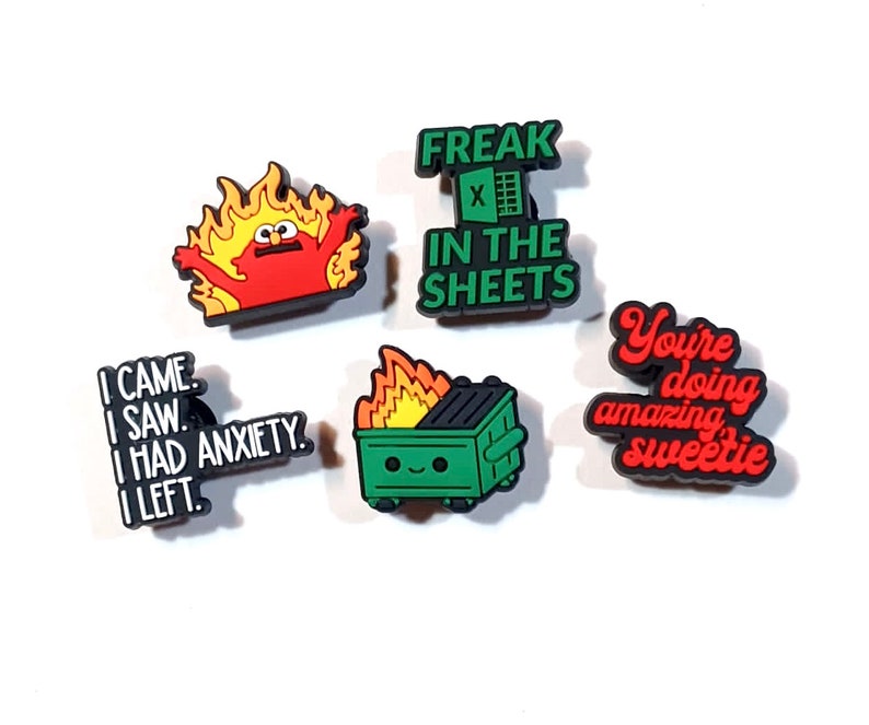 Funny Croc Charms Meme Croc Charms Popular Shoe Charms - Etsy