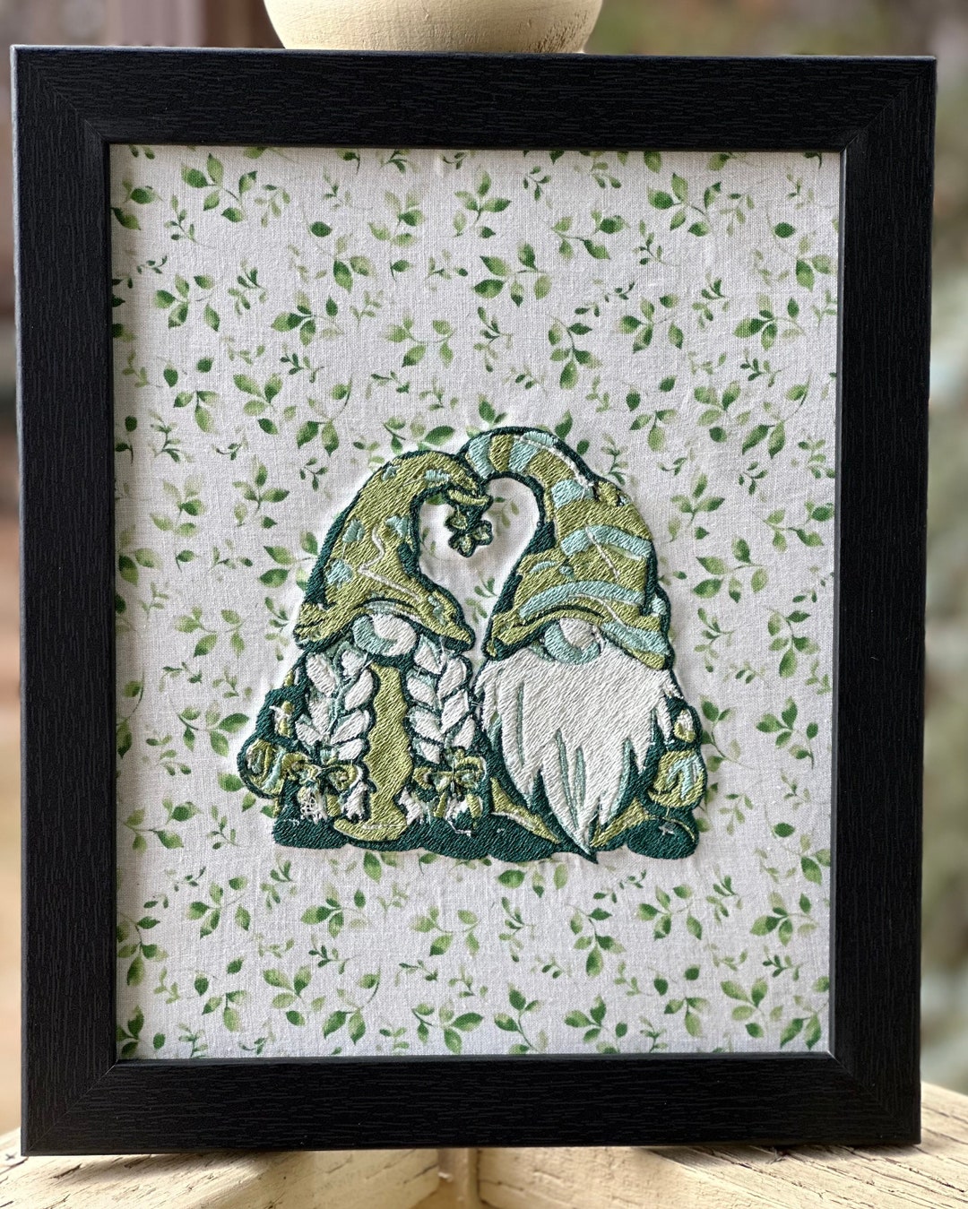 St Patrick Embroidery Gnomes 4 Leaf Clover Shamrock Irish Lucky Lent St ...