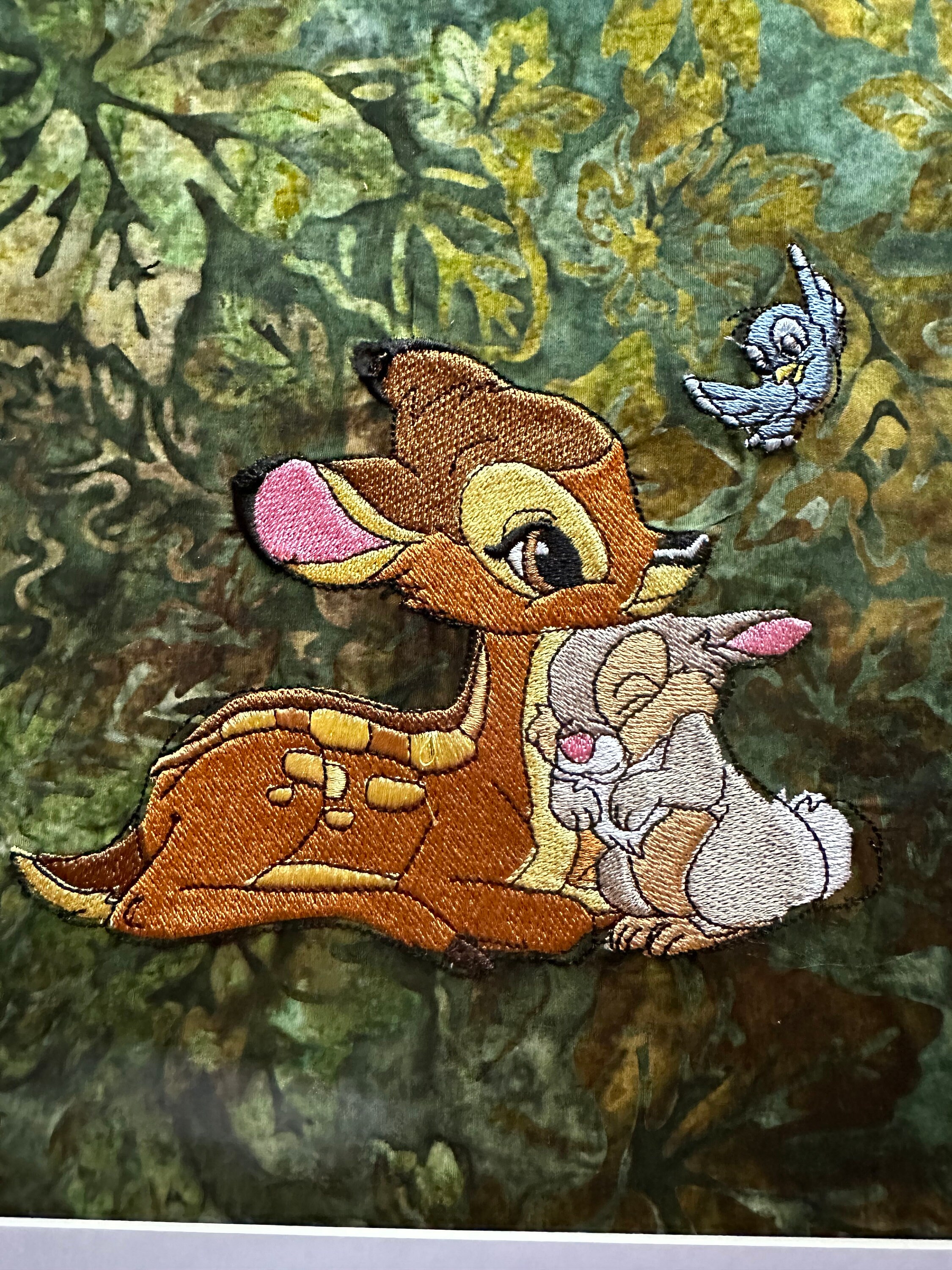 Bambi and Thumper-christmas Gift for the Nursery for Her Room for the ...