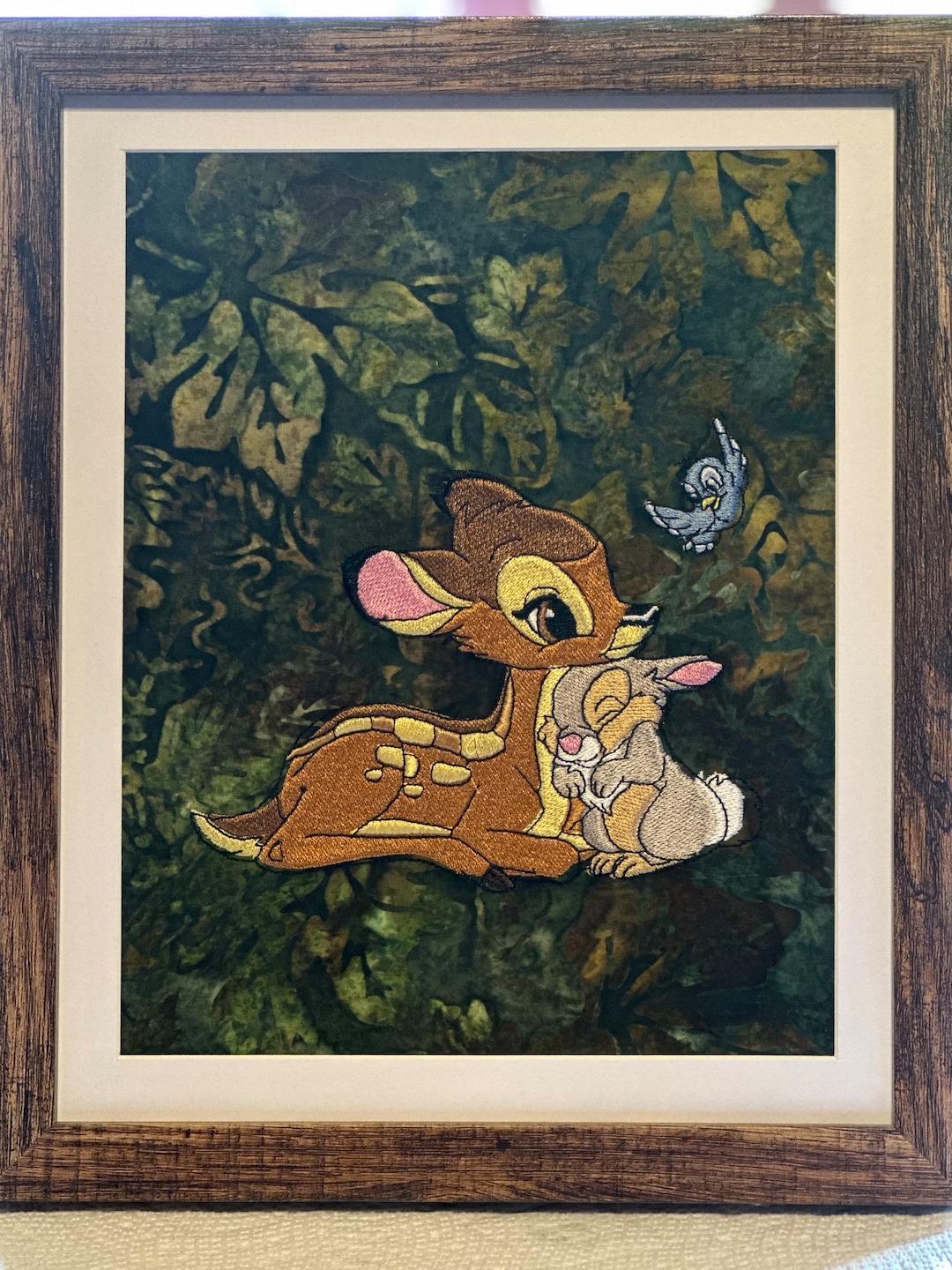 Bambi and Thumper-christmas Gift for the Nursery for Her Room for the ...