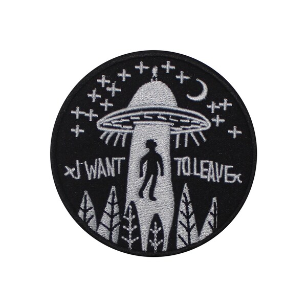I Want to Leave Patch - Etsy