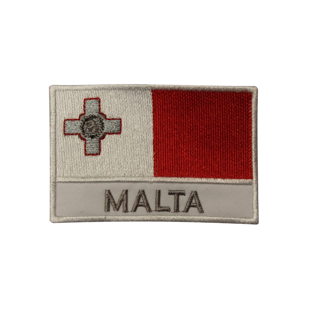 Malta National Flag Embroidered Iron on Sew on Patch Badge for Clothes 6 X 9 CM Etc. - Etsy