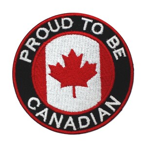 CANADA National Flag Embroidered Iron on Sew on Patch Badge - Etsy Canada