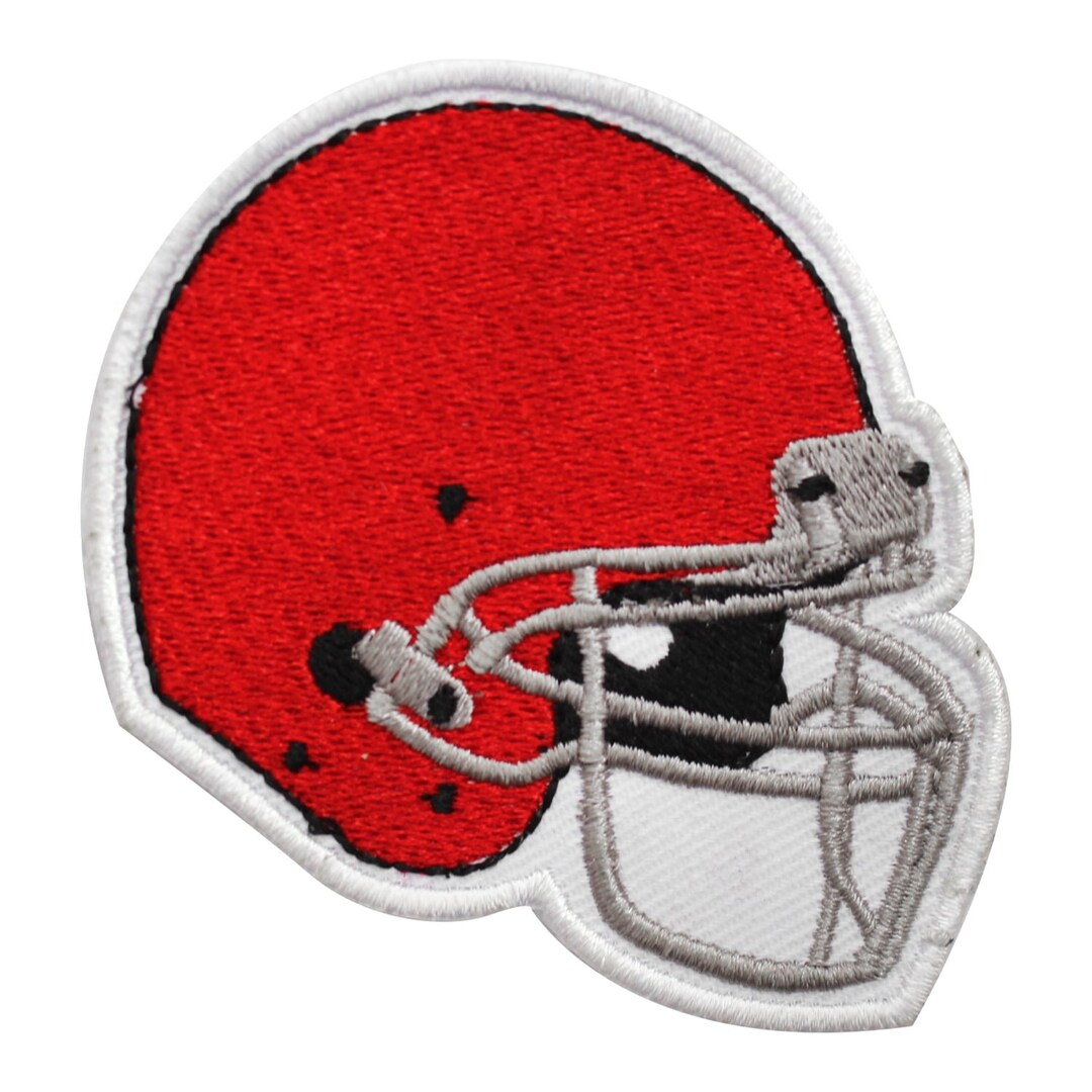 Football Helmet Patch, Football Patch, Cool Patch Embroidered Iron on ...