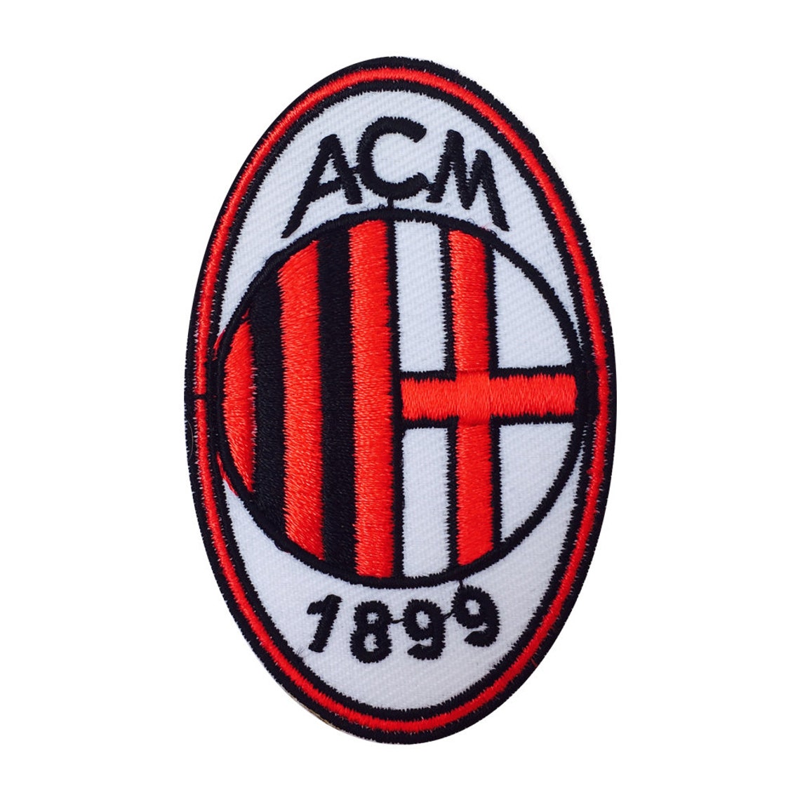 AC Milan Embroidered Iron on Sew on Patch Badge For Clothes | Etsy
