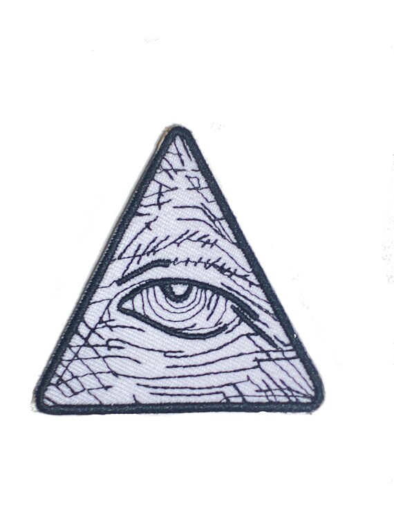Masonic Eye Illuminati Eye Patch Embroidered Iron on Sew on | Etsy