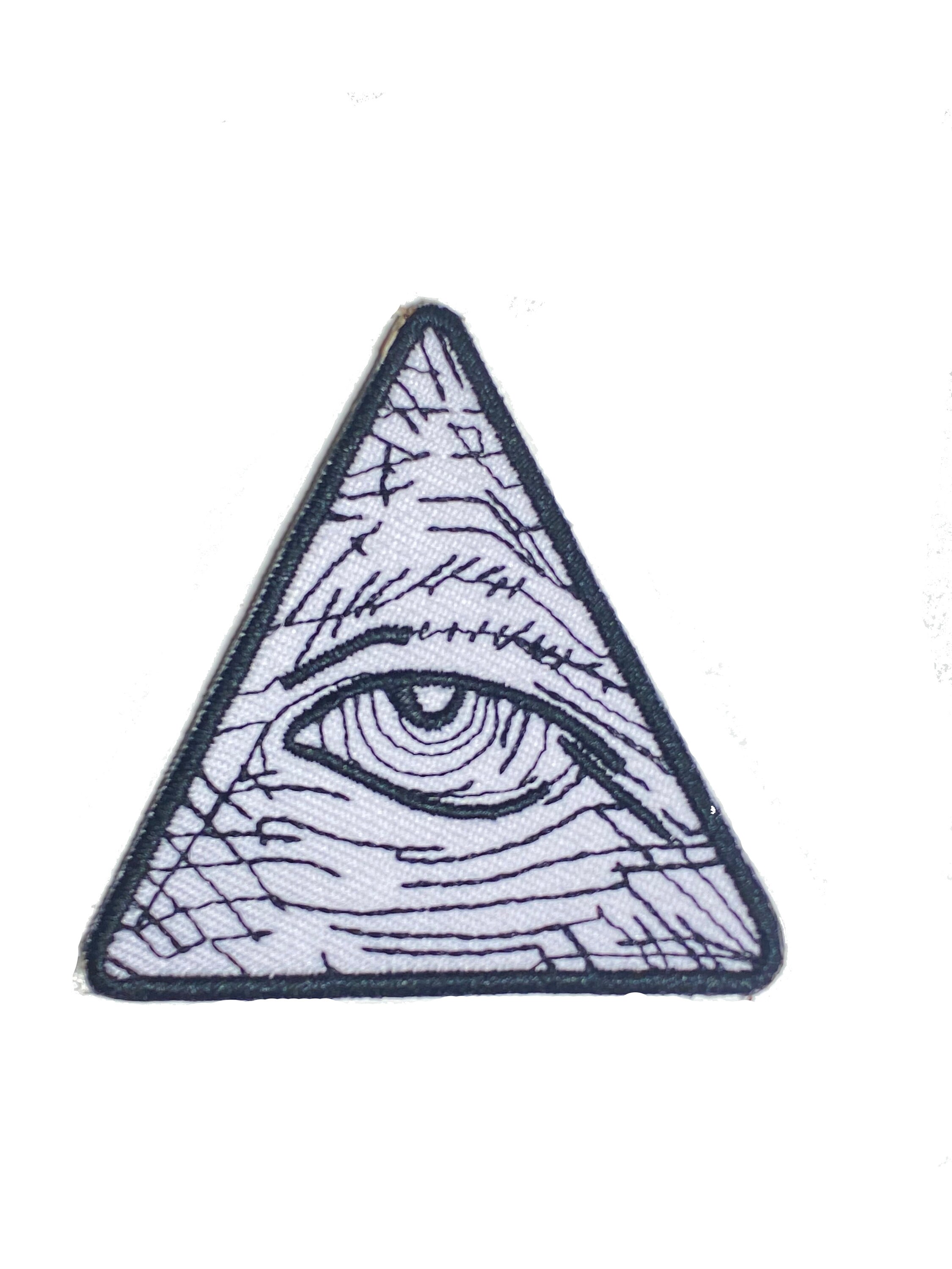 Masonic Eye Illuminati Eye Patch Embroidered Iron on Sew on - Etsy