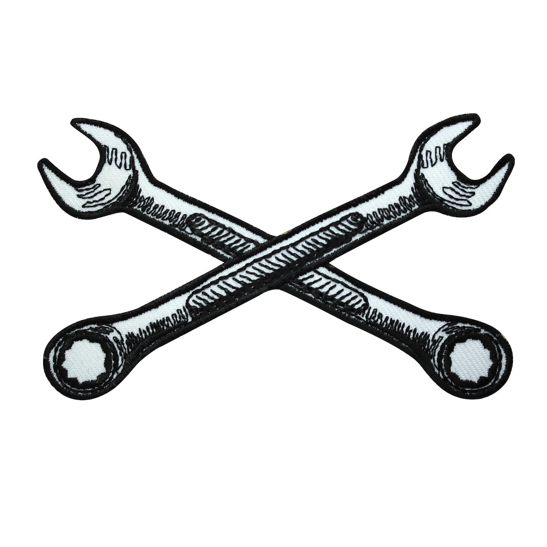 Mechanic Patch, Tool Patch, Wrench Set Patch Embroidered Iron on Sew on ...