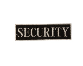 Security Badge Patch - Etsy