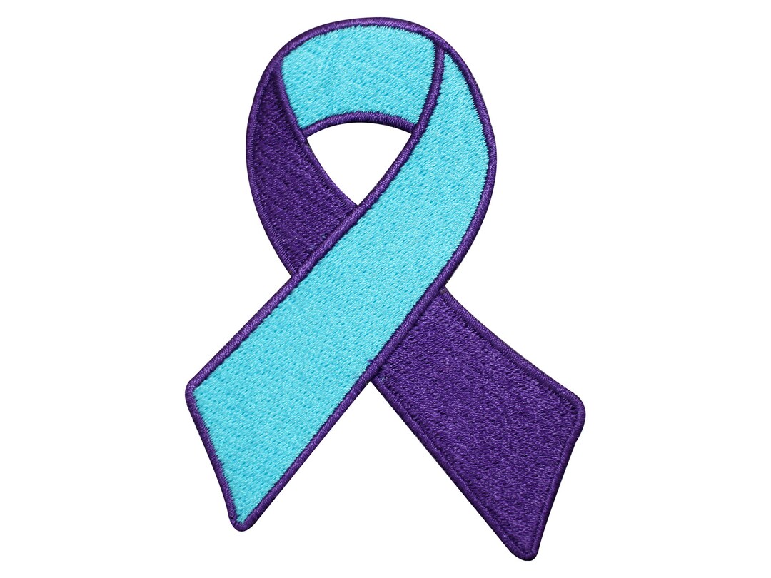 Cancer Awareness Patch, Awareness Ribbon Patch, Disease Awareness Patch ...