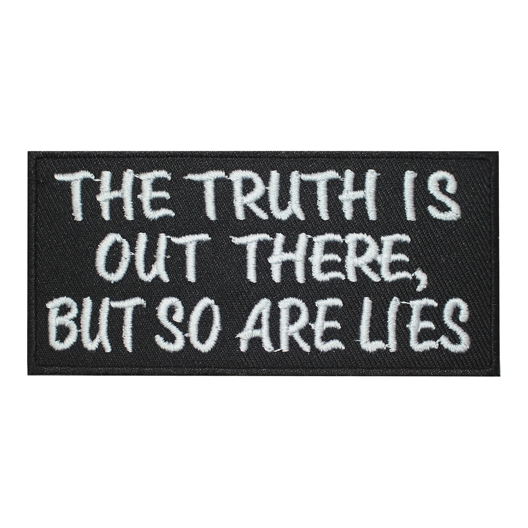 Humorous Patch, Funny Quotes Patches Embroidered Iron on Sew on Patch ...