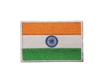 India Flag Patch - Etsy