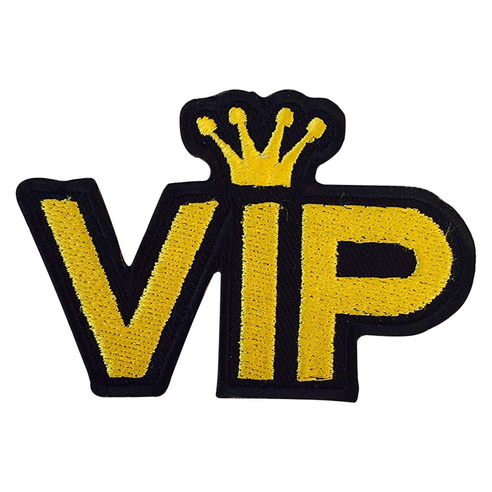 VIP Crown Patch Embroidered Iron on Sew on Patch Badge for - Etsy UK