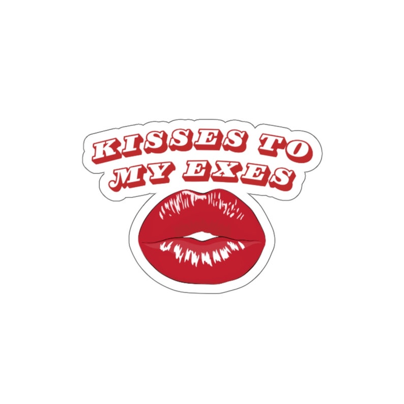 Tate Mcrae Kisses to My Exes Kiss-cut Stickers - Etsy Australia
