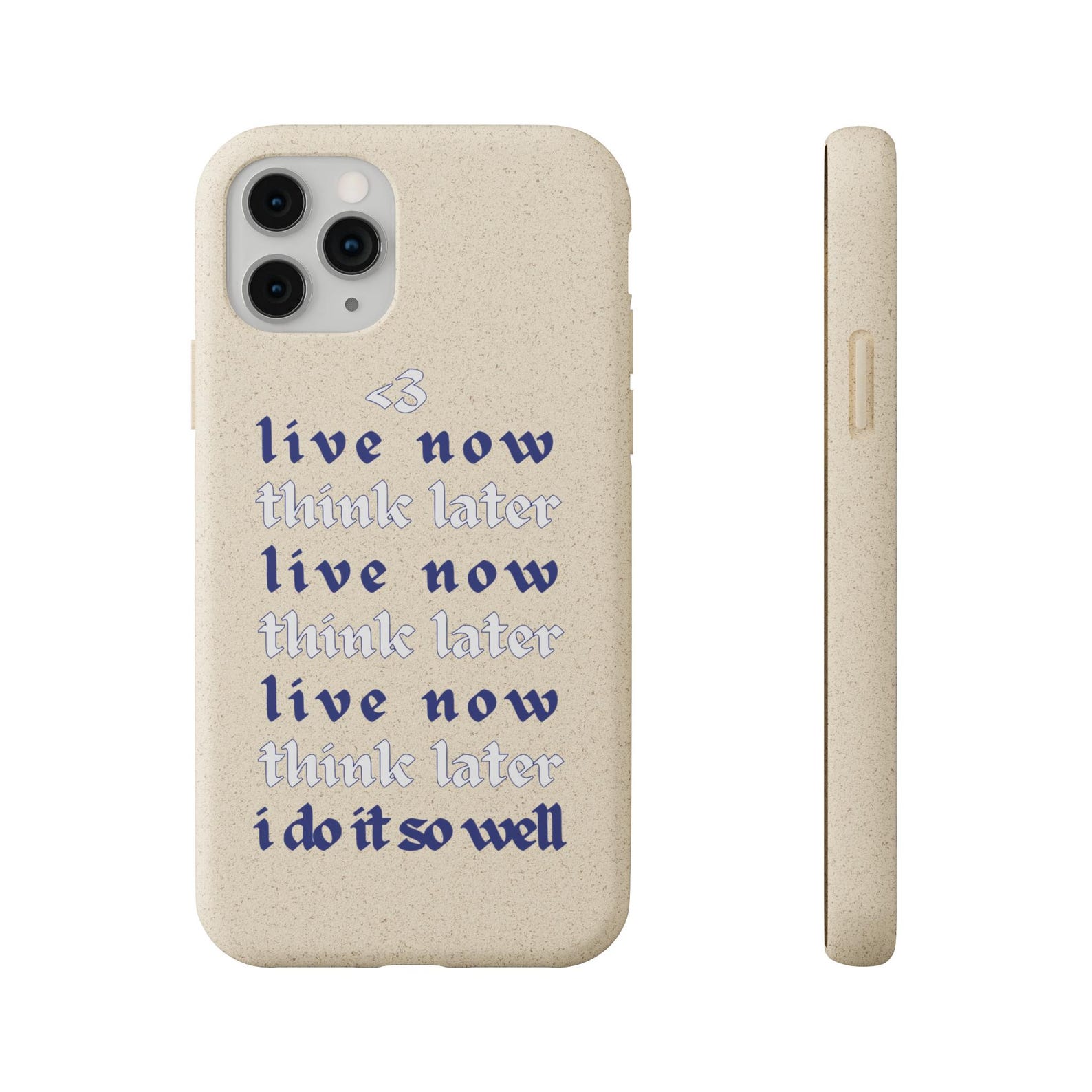 Tate Mcrae "think Later" Biodegradable Cases, Phone Covers, Eco ...