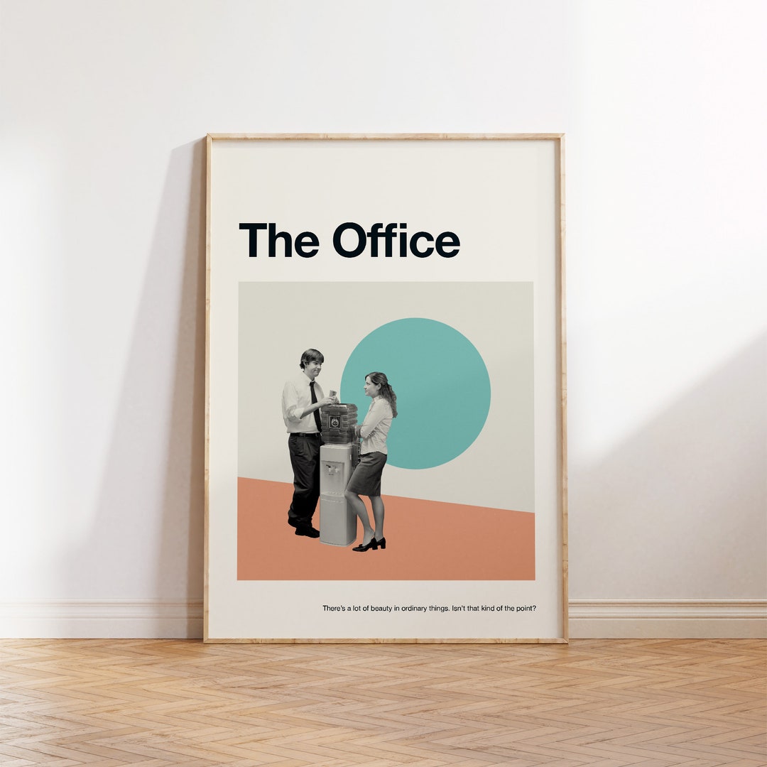 The Office - Movie Poster, Retro, Mid Century Modern, Vintage Art Print ...