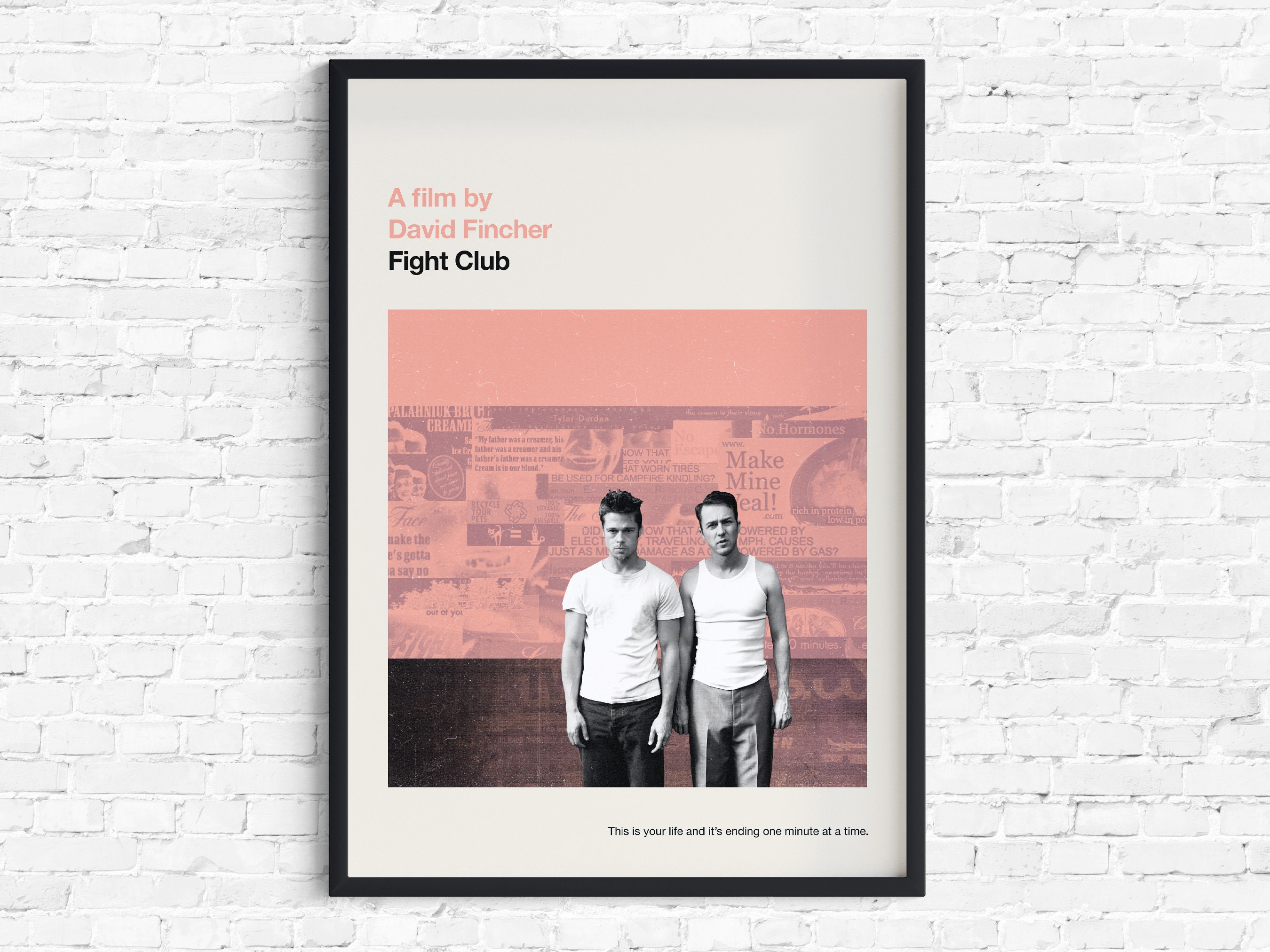 Fight Club Minimalist Poster