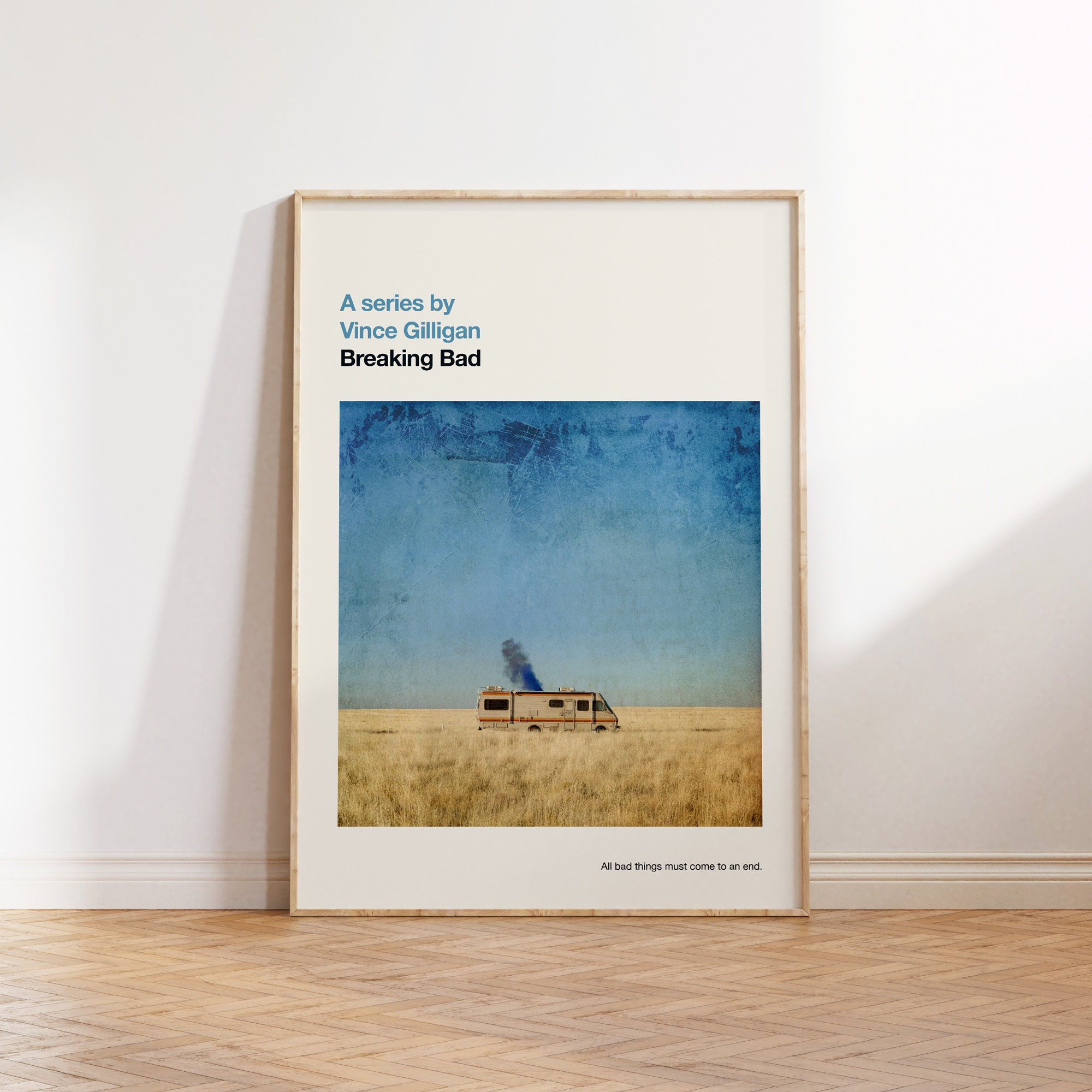 Breaking Bad Print Movie Poster Retro Mid Century Modern - Etsy