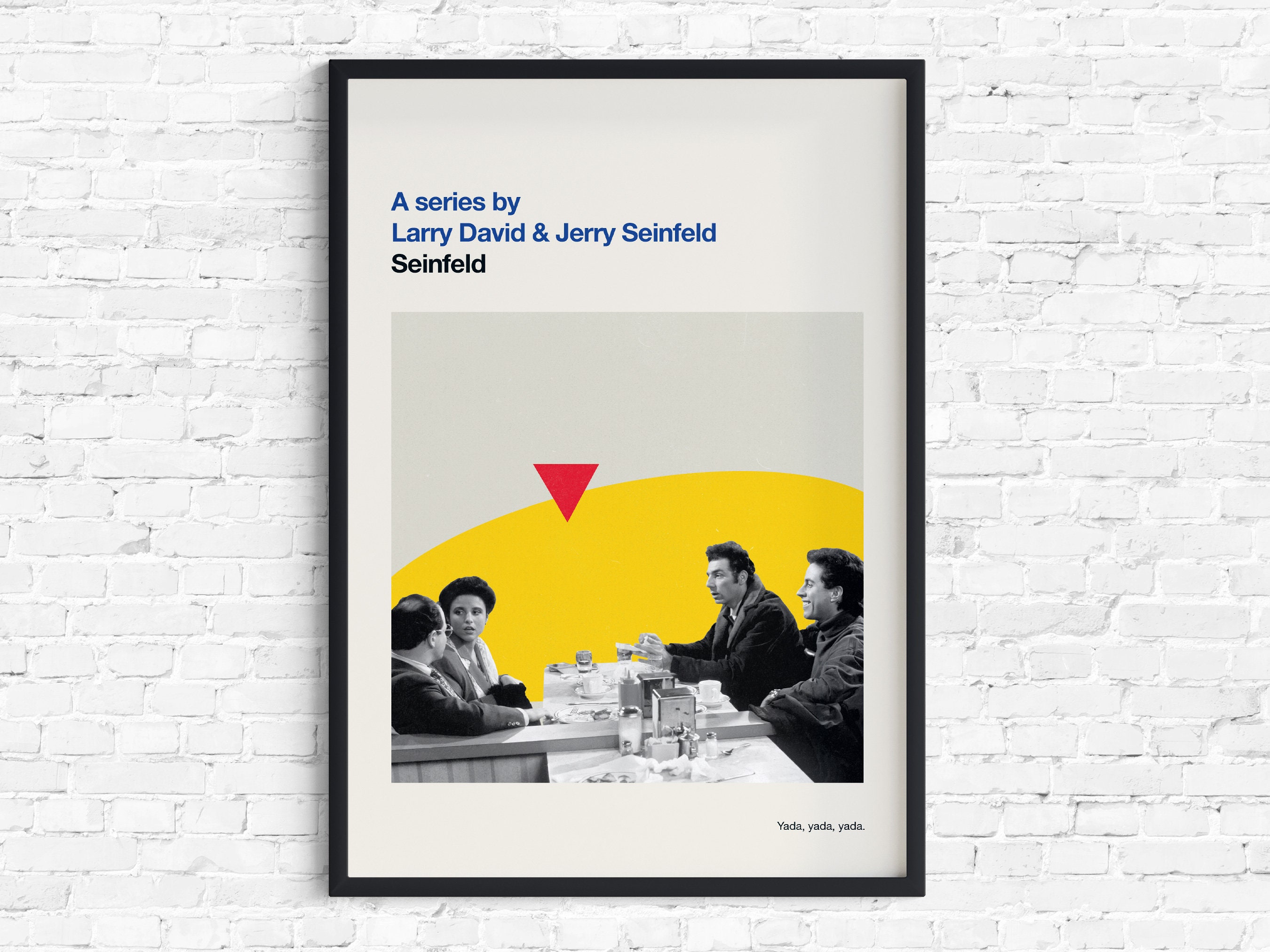 Seinfeld Print Movie Poster Retro Mid Century Modern - Etsy