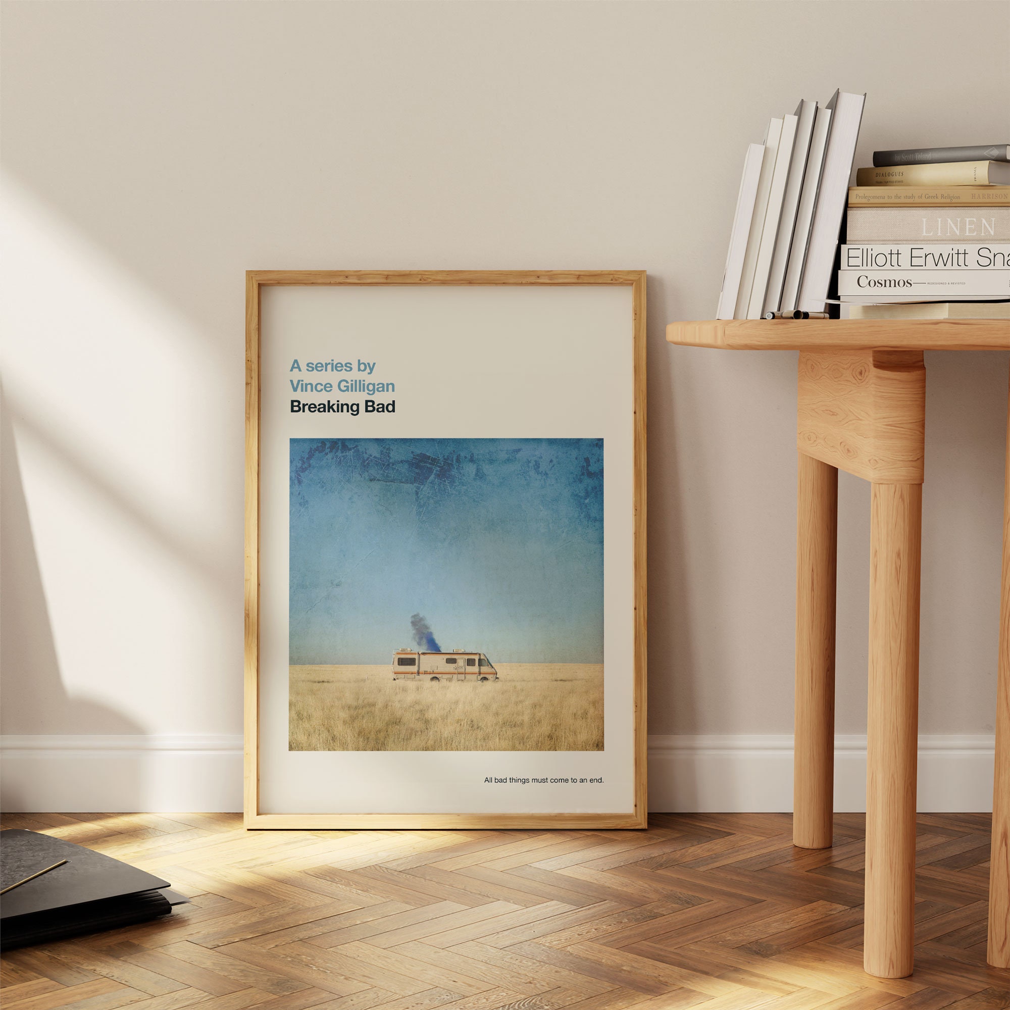 Breaking Bad Print Movie Poster Retro Mid Century Modern - Etsy