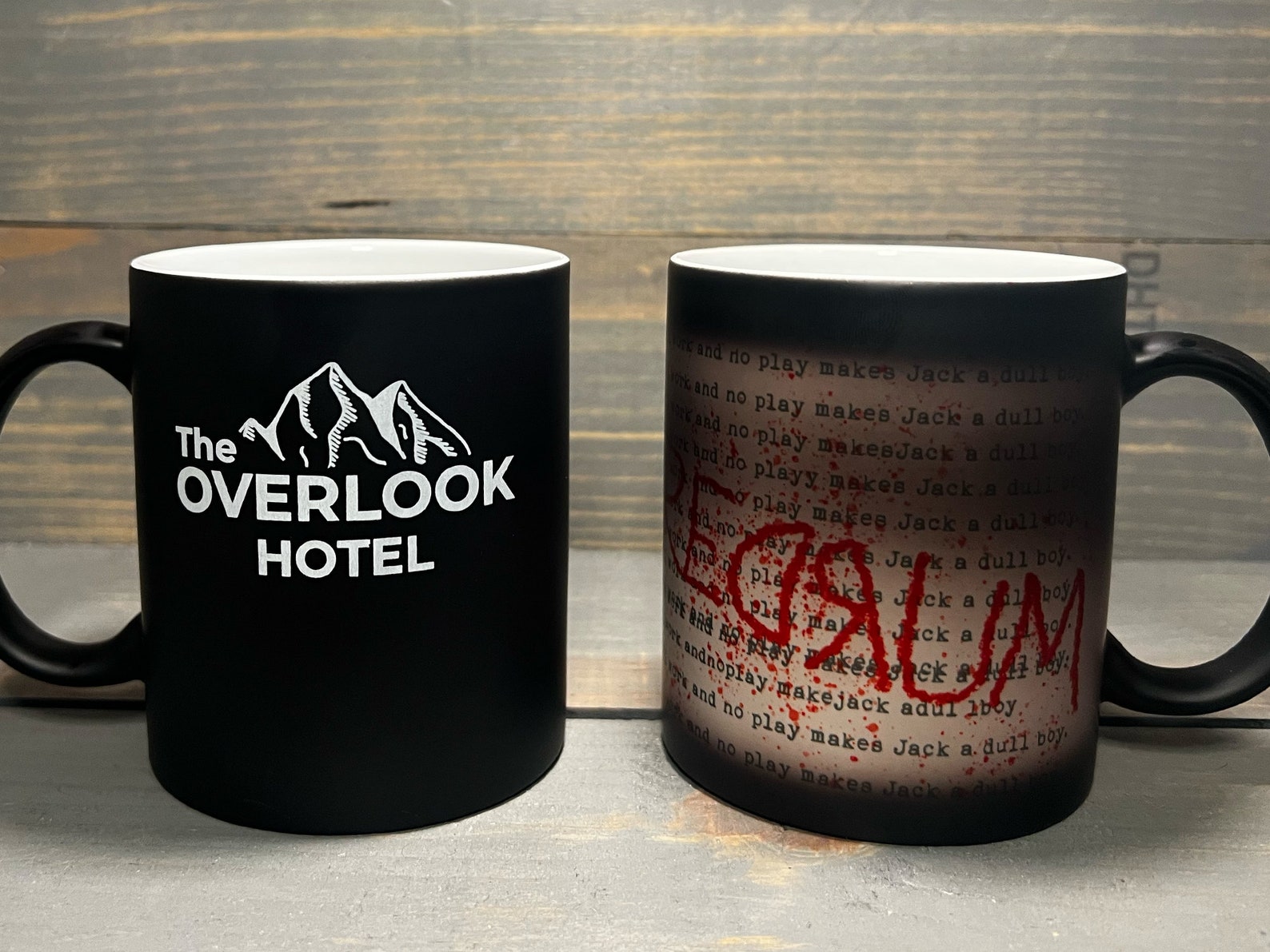 The Shining Inspired Color Changing Mug With Hidden REDRUM - Etsy