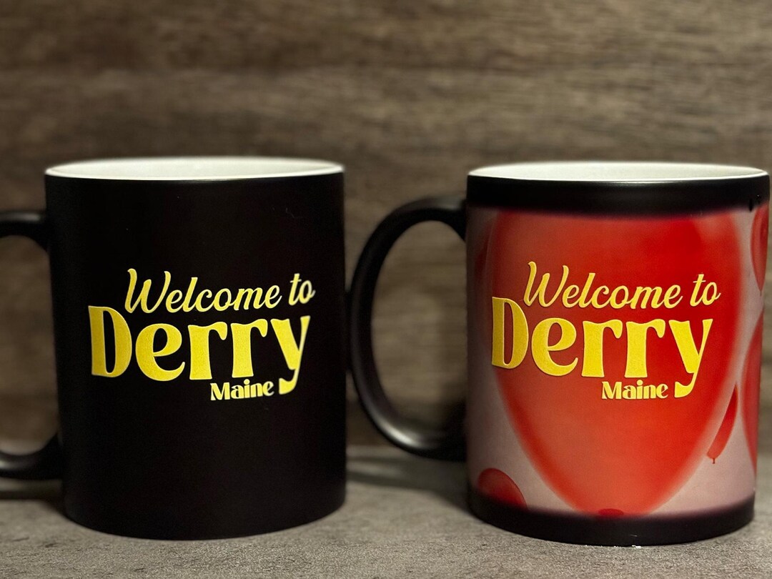 Stephen King's IT Inspired 'welcome to Derry' Color Changing Mug With ...