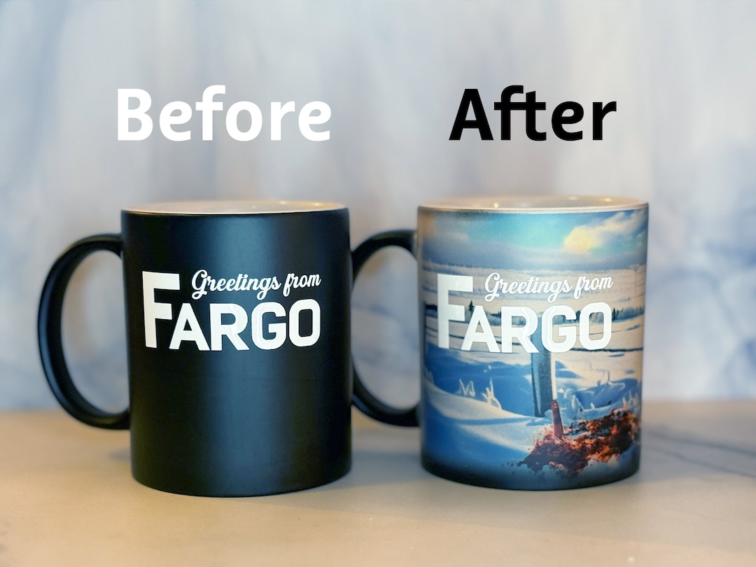 Fargo Inspired 11 Oz Color Changing Greetings From Fargo Mug With ...