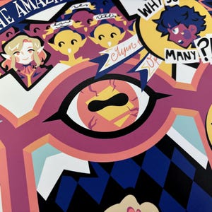 Delicious in Dungeon Mithrun Kabru Dungeon Meshi Dunmeshi Circus Poster ...