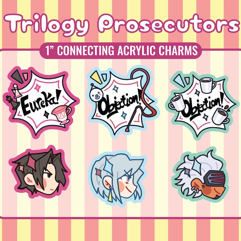 Franziska and Edgeworth - Etsy UK