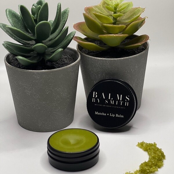 Matcha Lip Balm - Etsy