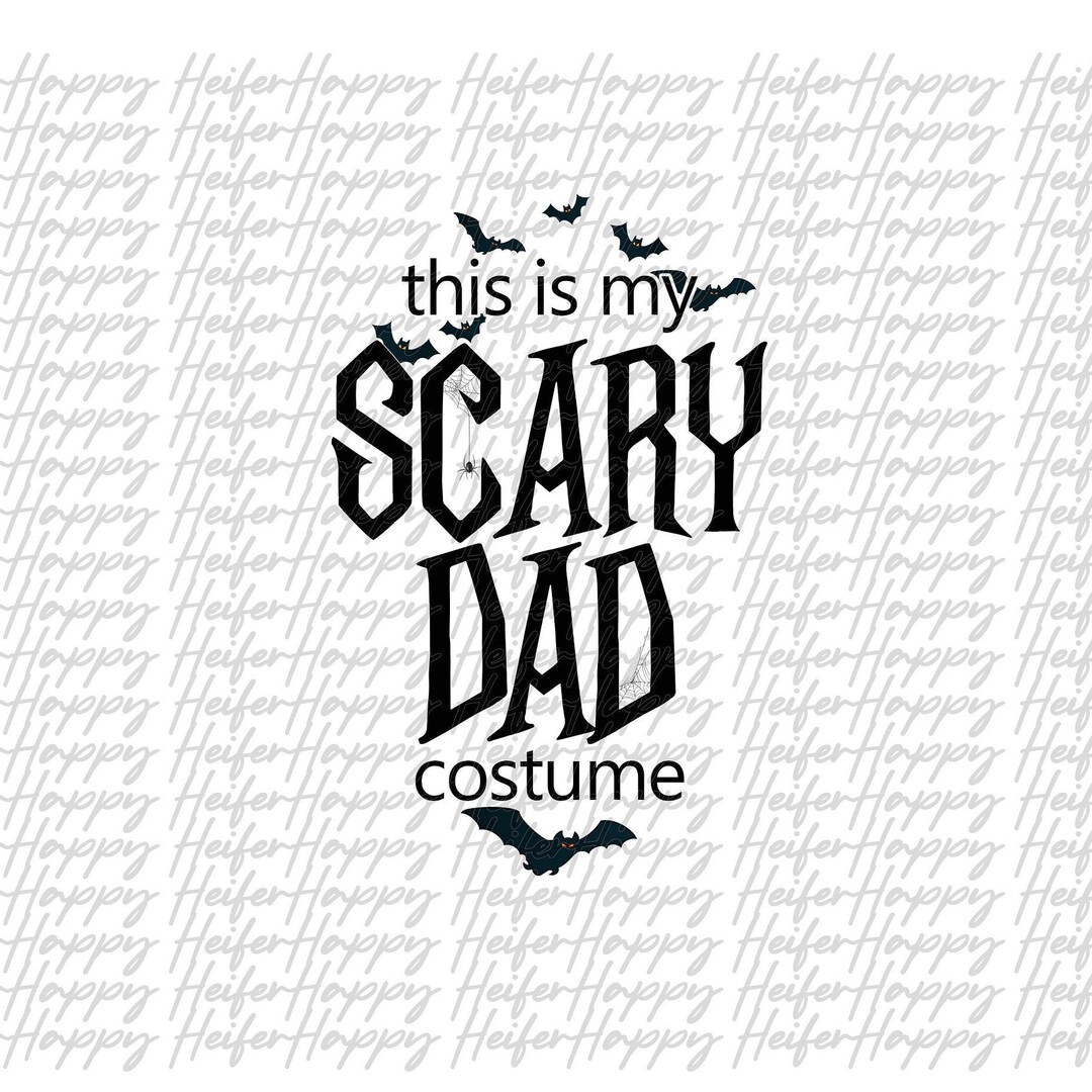 Scary Dad Costume Digital Download Png - Etsy