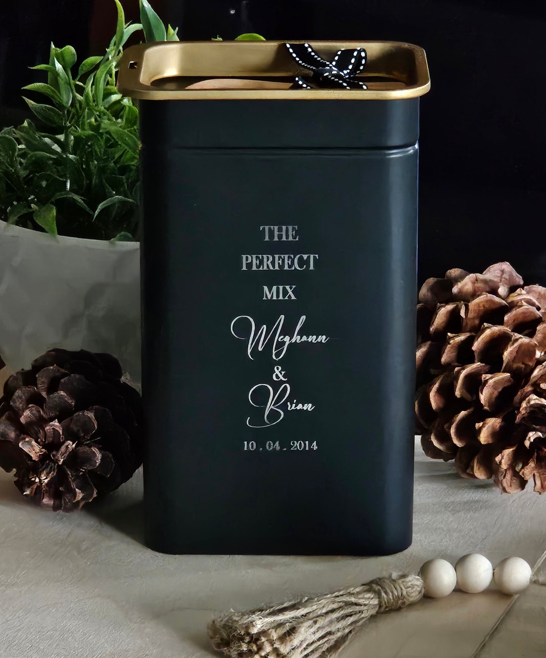 Personalized Engraved Canister, Costumized Canister, Military , Coffee ...