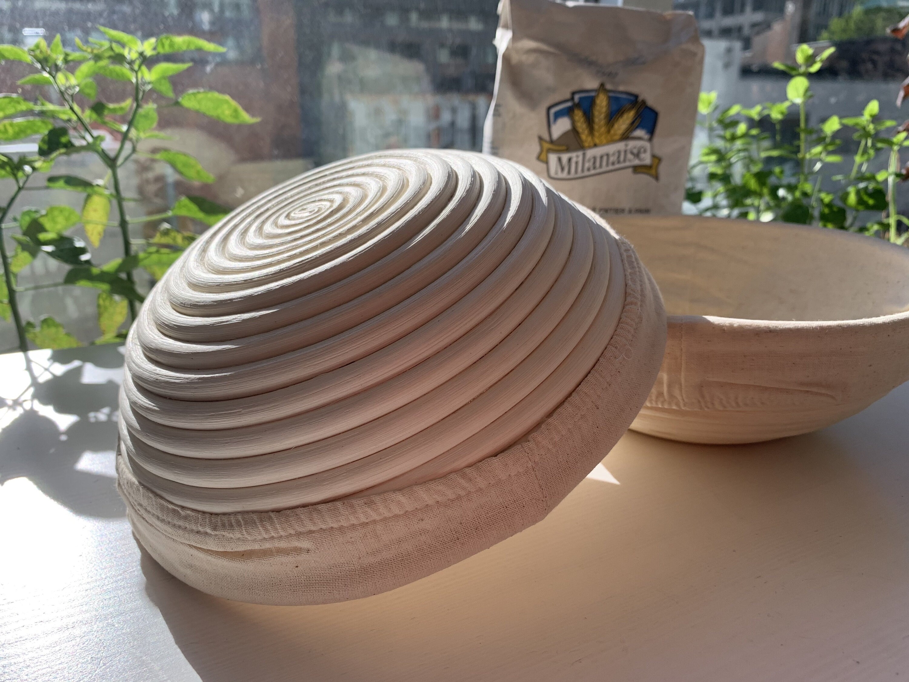 Round Banneton Bread Proofing Basket With Liner - Etsy