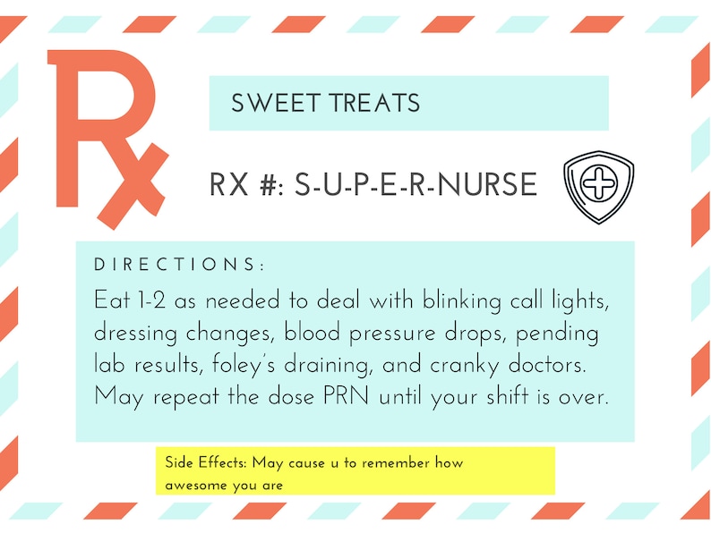 Nurse Gift, Funny Nurse Gift, Candy Gift for Nurse - Etsy