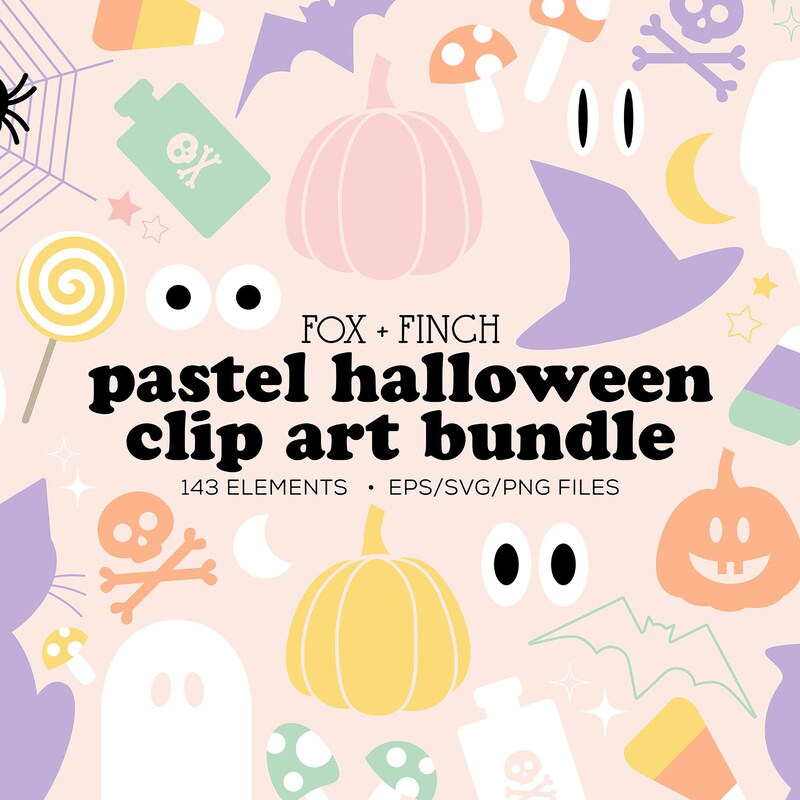 Pastel Clipart - Etsy
