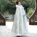 Hanfu Ancient Cape Long Winter Coat With Wool Thickened Coat Chinese ...
