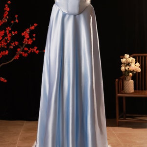 Blue Xiuhe Dress Ancient Dress Hanfu Female Wedding Cloak - Etsy