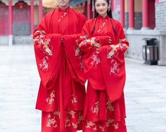 Chinese Wedding Dress Hanfu - Etsy