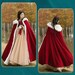 Hanfu Red Cloak Woman Chinese Style New Winter With Thick Velvet Warm ...