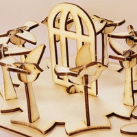 Laser Cut Model Pinball Cdr Dxf Svg Pdf File - Etsy UK